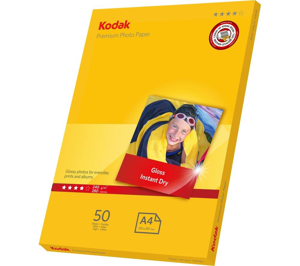 KODAK A4 Photo Paper Specs