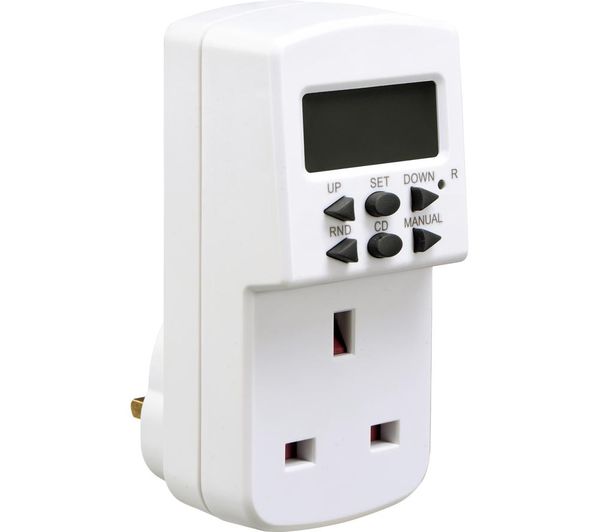 Buy MASTERPLUG TES7 MP 7 Day Electronic Timer Plug Free Delivery Currys
