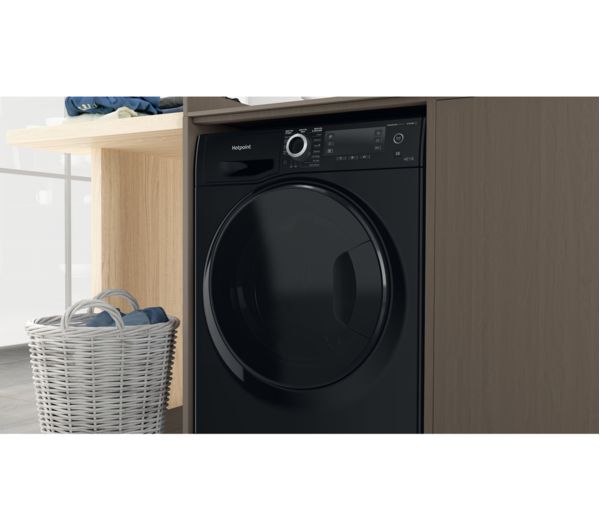 HOTPOINT NDD 9725 BDA UK 9 kg Washer Dryer - Black - 869991649360 ...