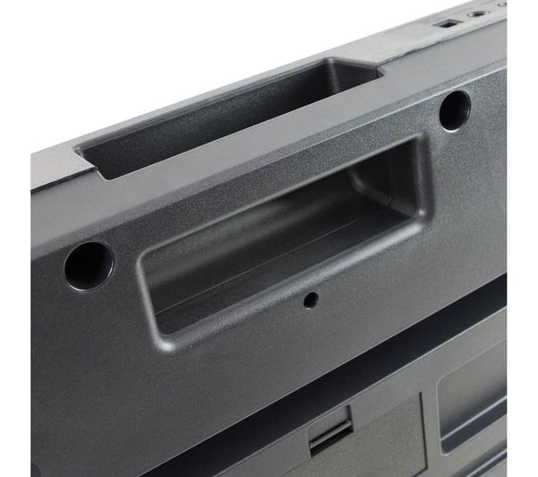 AXUS 61 Key Slimline Touch Sensitive Keyboard Bundle with Stand, Stool ...