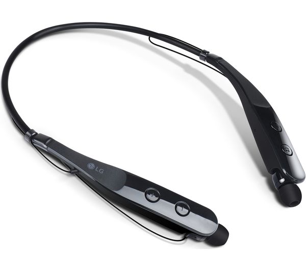 LG Tone Triumph HBS-510 Wireless Bluetooth Headphones - Black - HBS-510 ...