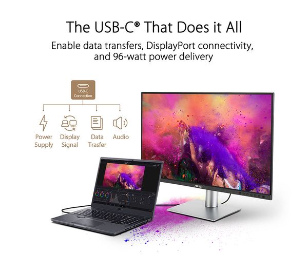 ASUS ProArt PA279CRV 4K Ultra HD 27" IPS LCD Monitor - Black - 123502 ...