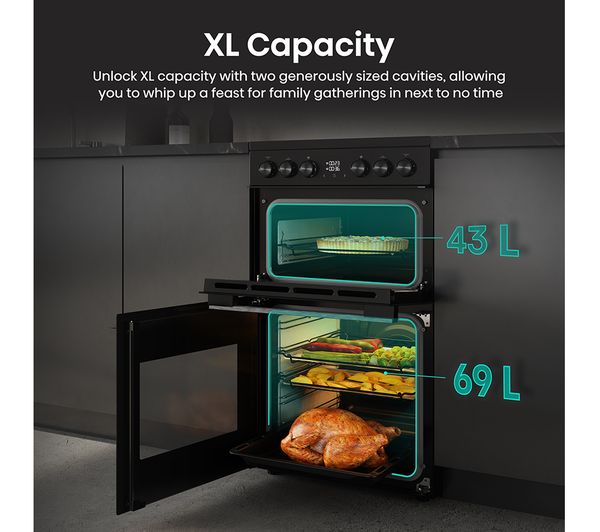 HISENSE Hi6 Max 69/43L HDCEC5C10B 50 cm Electric Ceramic Cooker - Jet ...
