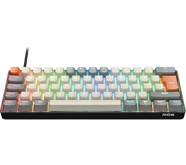 NOS C-450 Mini Pro RGB Mechanical Gaming Keyboard - 1973 - 396174-UK ...