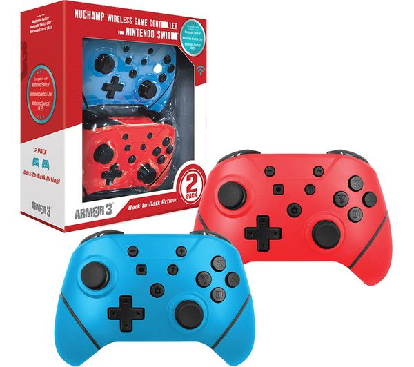 HYPERKIN Armor3 NuChamp Wireless Controller for Nintendo Switch - Red ...