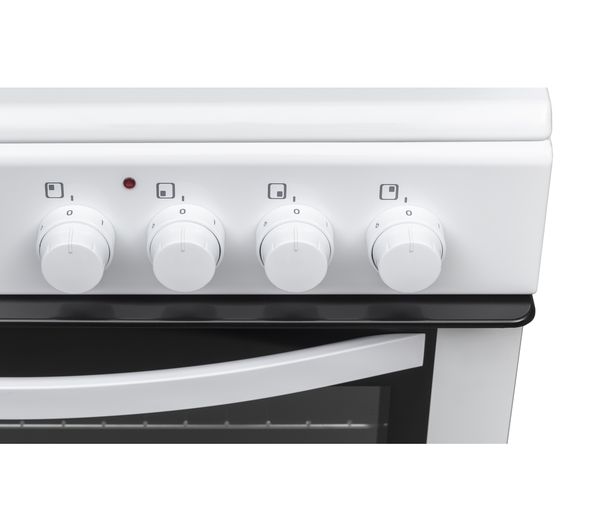 - LOGIK LFTC60W22 60 cm Electric Ceramic Cooker - White - Currys Business