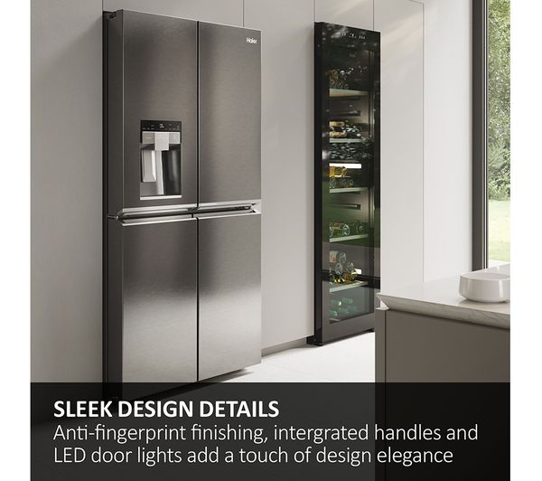 HAIER HCR7918EIMP Fridge Freezer - Platinum Inox - 6901018080340 ...