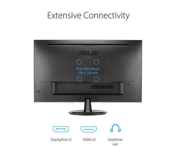 ASUS VP289Q 4K Ultra HD 28" IPS LCD Monitor - Black - 123506 - Currys ...