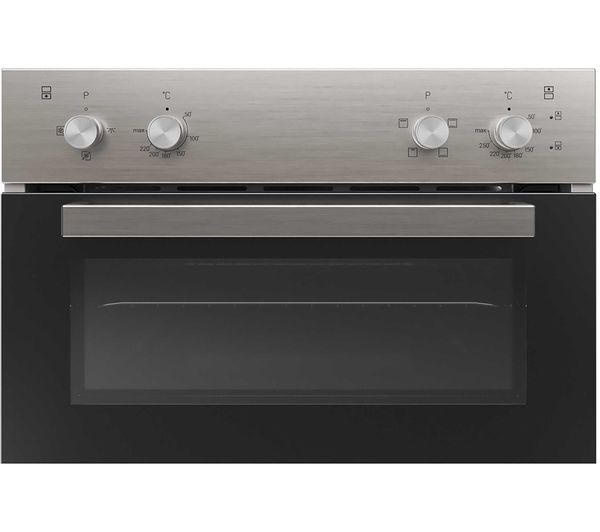 LOGIK LBUDOX23 Electric Double Oven - Inox - - Currys Business