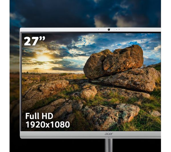 ACER Aspire C27-195ES 27" All-in-One PC - Intel® Core™ Ultra 5, 1 TB ...