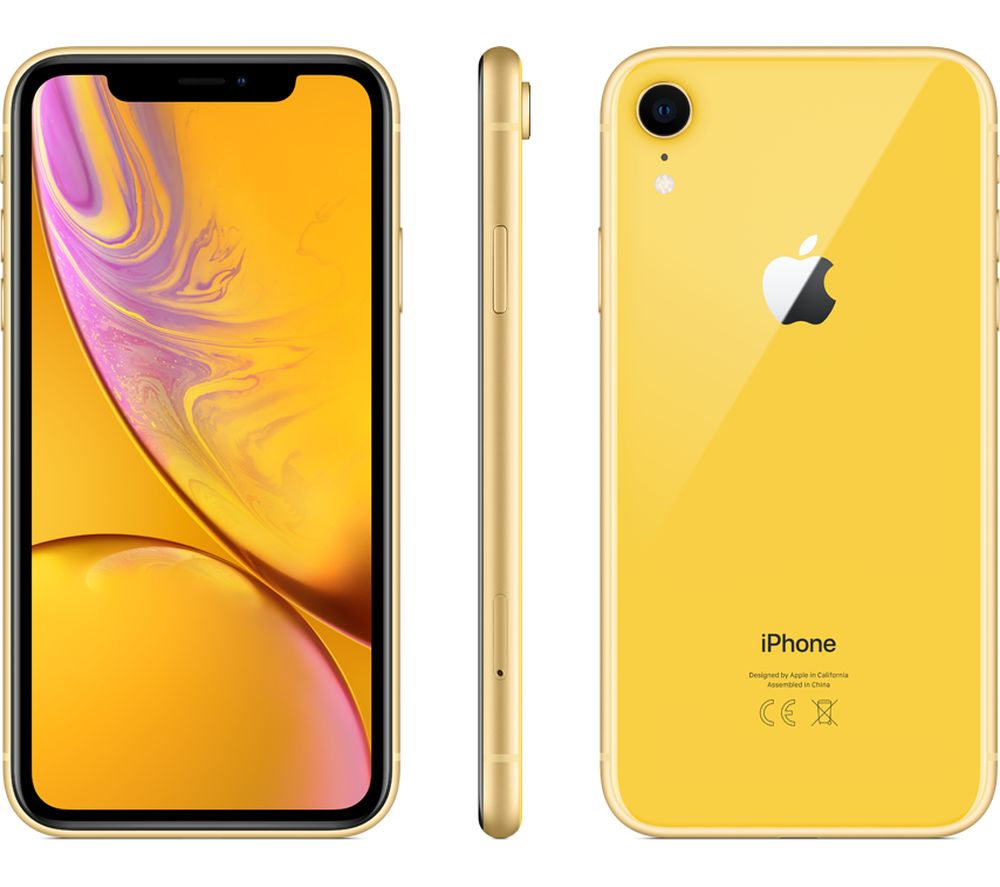 Buy APPLE IPhone XR 128 GB Yellow Free Delivery Currys Buy APPLE IPhone XR 128 GB Yellow Free Delivery Currys