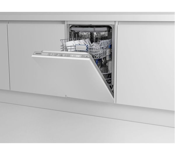 GRUNDIG GSV41820 Slimline Fully Integrated Dishwasher - 7622363835 ...