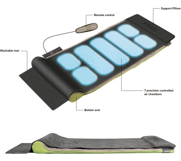 Buy Homedics Stretch Plus Tym 1250 Gb Back Massage Mat Free Delivery Currys