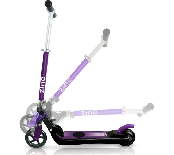 ZINC E4 Kids Folding Electric Scooter - Purple - ZC07953 - Currys Business