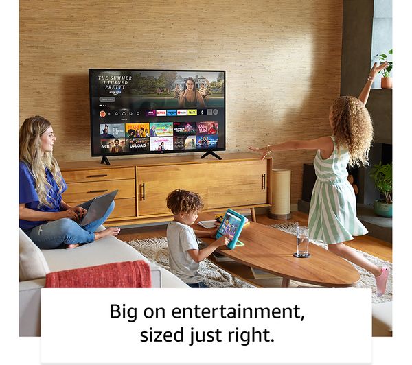 AMAZON 2-Series Fire TV HD32N200U 32" Smart HD Ready HDR LED TV with ...