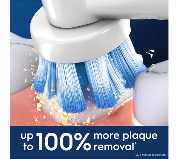 ORAL B Pro Sensitive Clean X-Filaments Replacement Toothbrush Head ...