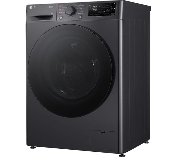LG EZDispense F4Y509GBLA1 WiFi-enabled 9 kg 1400 Spin Washing Machine ...