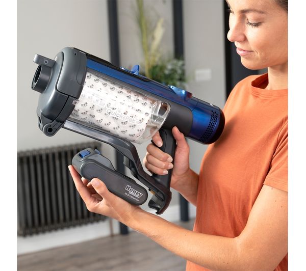 NUMATIC Henry Quick Pet Cordless Vacuum Cleaner - Blue - 916634 ...