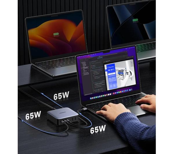 UGREEN Nexode 200 W Multiport GaN Universal USB Charger - 2 m - 40915 ...