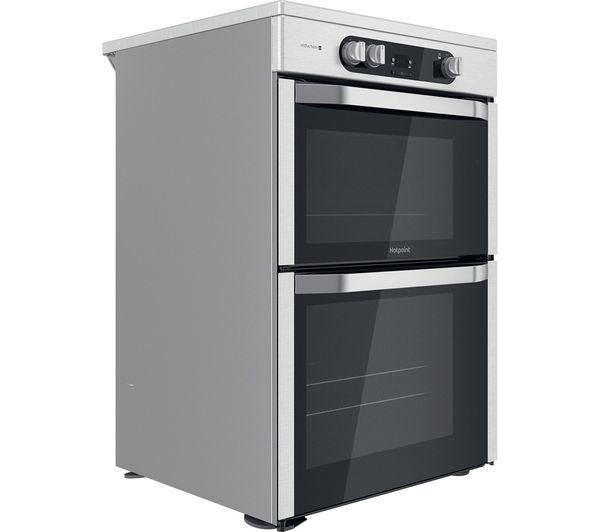 HOTPOINT Multiflow HDM67I9H2CX/UK 60 cm Electric Induction Cooker ...