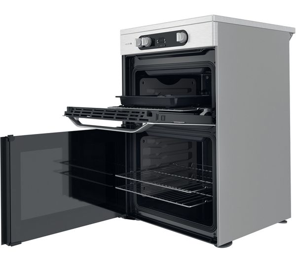 HOTPOINT Multiflow HDM67I9H2CX/UK 60 cm Electric Induction Cooker ...