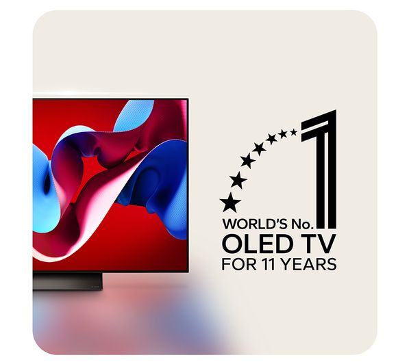 LG OLED48C44LA 48" Smart 4K Ultra HD HDR OLED TV with Amazon Alexa ...