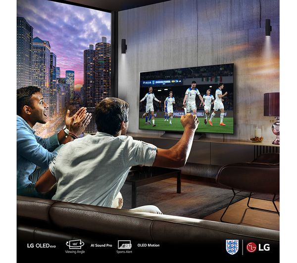 LG OLED48C44LA 48" Smart 4K Ultra HD HDR OLED TV with Amazon Alexa ...