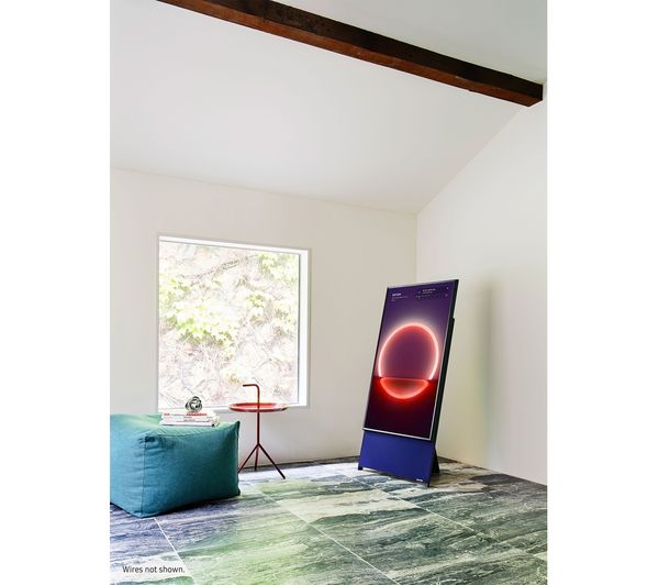 SAMSUNG The Sero QE43LS05BAUXXU 43" Smart 4K Ultra HD HDR QLED TV with ...