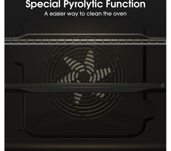 HISENSE AirFry BI64211PB Electric Pyrolytic Oven - Black - BI64211PB ...