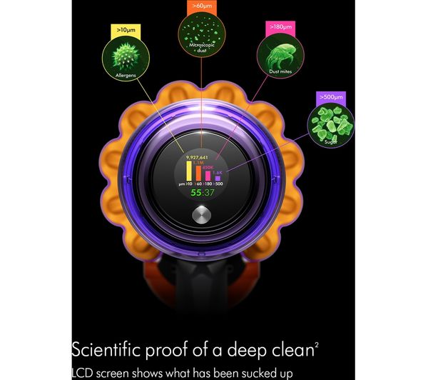 DYSON V8 Total Clean Cordless Vacuum Cleaner - Nickel & Black - 443094 ...