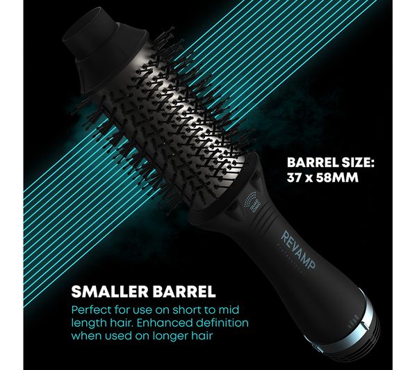REVAMP Volume Blow Dry Hot Air Styler - Black - DR-1950AX-GB - Currys ...