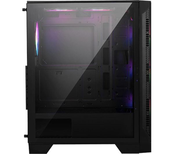 MSI MAG FORGE 120A AIRFLOW ATX Mid-Tower PC Case - Black - 124046 ...