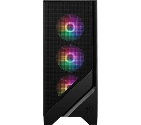 MSI MAG FORGE 120A AIRFLOW ATX Mid-Tower PC Case - Black - 124046 ...