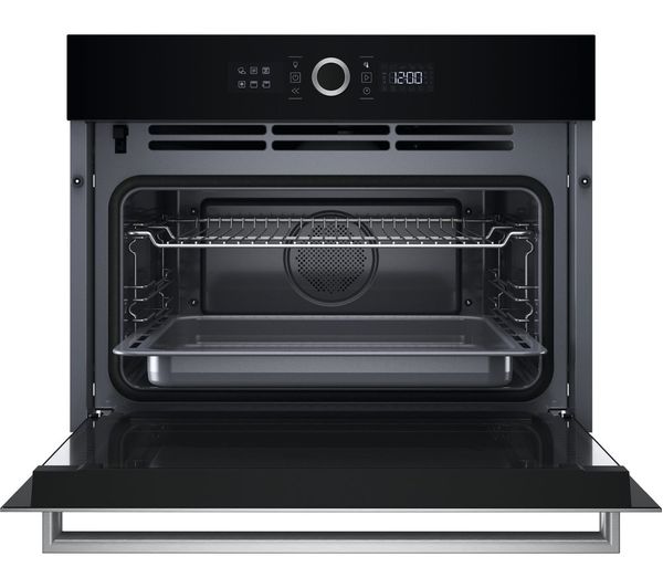 HOTPOINT Class 5 HCC58HMSXA Compact Electric Pyrolytic Oven - Stainless ...