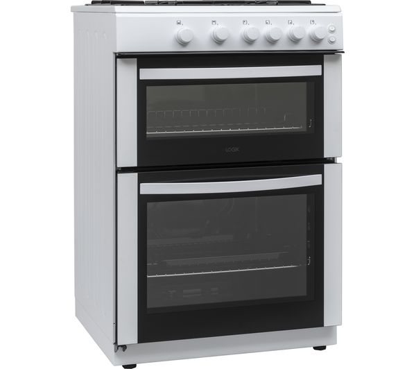 LOGIK LFTG60W22 60 cm Gas Cooker - White - - Currys Business
