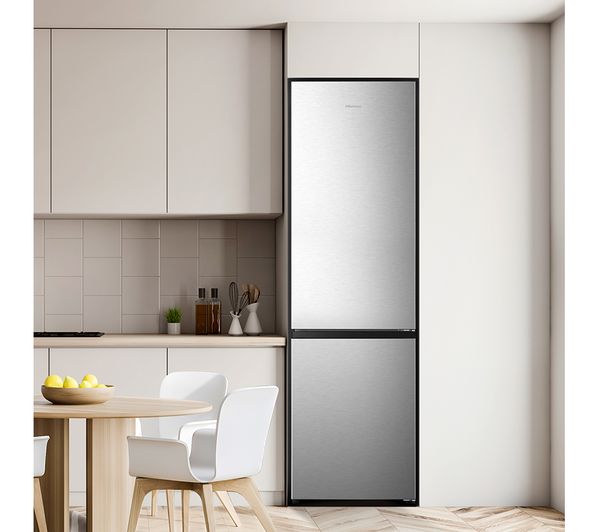 HISENSE RB440N4ACA 60/40 Fridge Freezer - Stainless Steel - RB440N4ACA ...