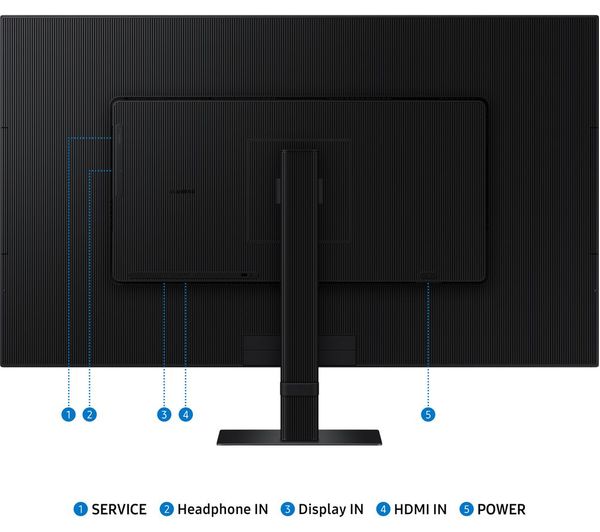 SAMSUNG ViewFinity S7 LS32D700EAUXXU 4K Ultra HD 32" VA LED Monitor ...