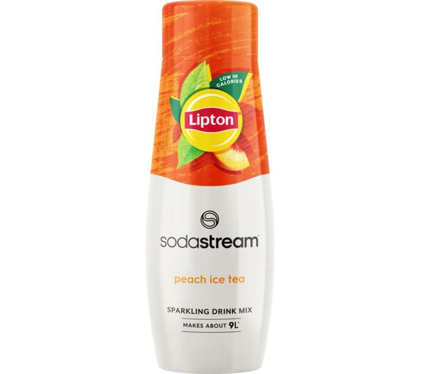SODASTREAM Classics Lipton Ice Tea Peach Syrup - 1024243441 - Currys ...
