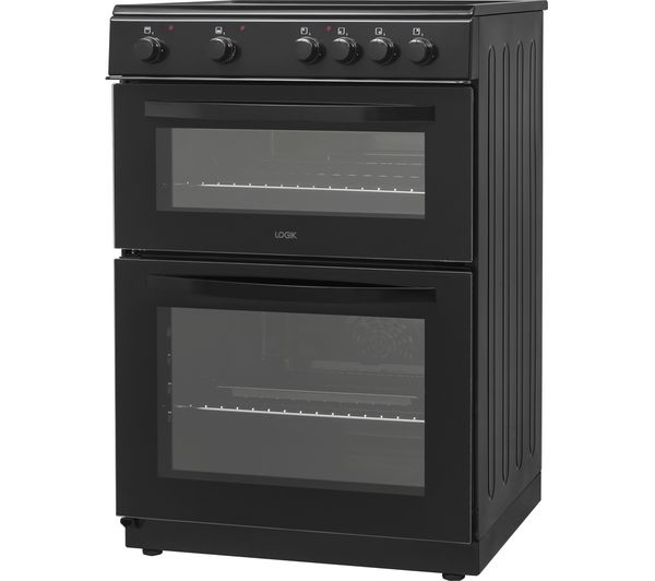 LOGIK LFTC60B22 60 cm Electric Ceramic Cooker - Black - - Currys Business