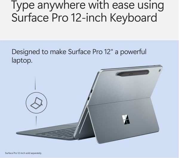 MICROSOFT Surface Pro Typecover & Surface Slim Pen 2 Bundle - Ocean - EP2-33060 - Currys Business