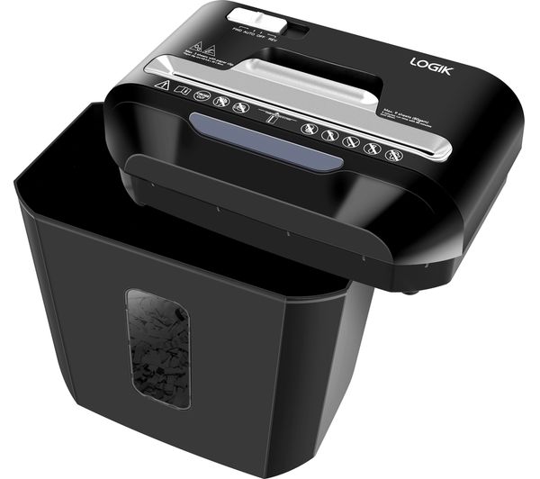 LOGIK L9CSCUT24 Cross Cut Paper Shredder - - Currys Business