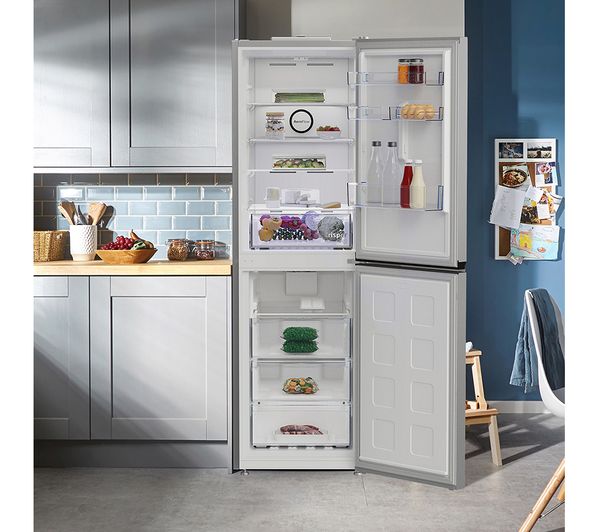 BEKO Pro CNG4692S 50/50 Fridge Freezer - Silver - 7278046302 - Currys ...