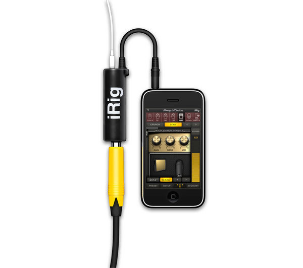 IK MULTIMEDIA iRig Guitar Interface Adapter - for iPad/iPhone/iPod ...