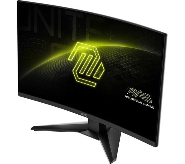 MSI MAG 242C Full HD 24" Curved VA Gaming Monitor - Black - 9S6-3BC31T ...
