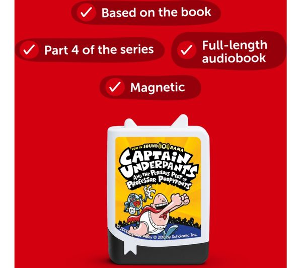 TONIES Pocket Audio Book - Dav Pilkey: Captain Underpants and the ...