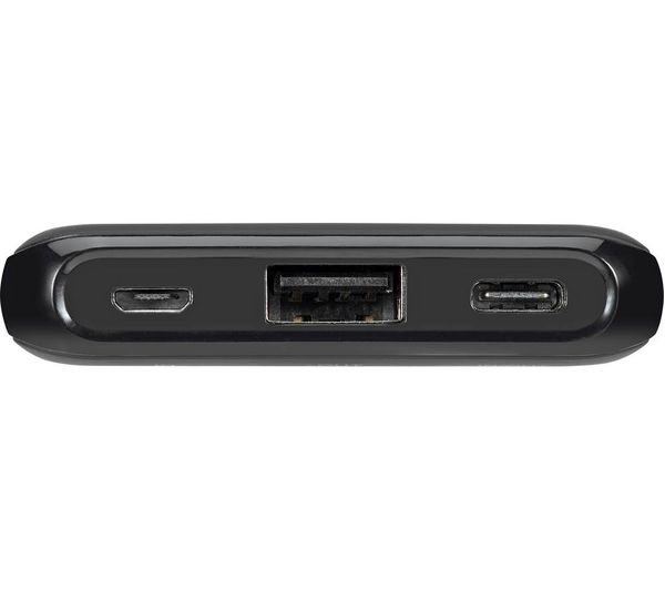 GOJI 5000 mAh Portable Power Bank - Black - - Currys Business