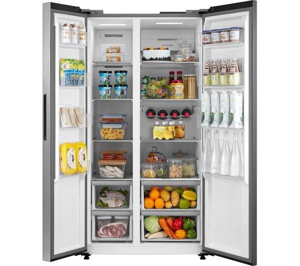 KENWOOD KSBSXC23 American-Style Fridge Freezer - Inox - - Currys Business