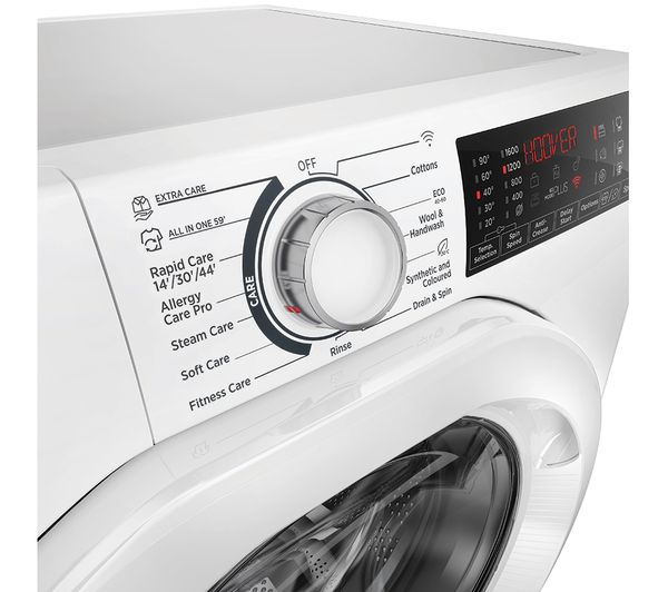 HOOVER H-Wash 350 H3WPS6106TAM6-80 WiFi-enabled 10 kg 1600 rpm Washing ...