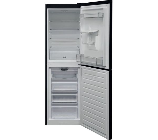HOTPOINT Frost Free HBNF 55182 B AQUA UK 50/50 Fridge Freezer - Black ...