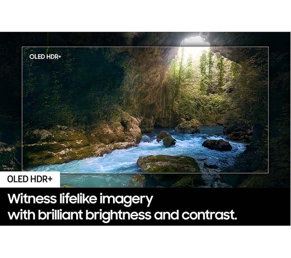 SAMSUNG QE55S90DAEXXU 55" Smart 4K Ultra HD HDR OLED TV with Bixby ...